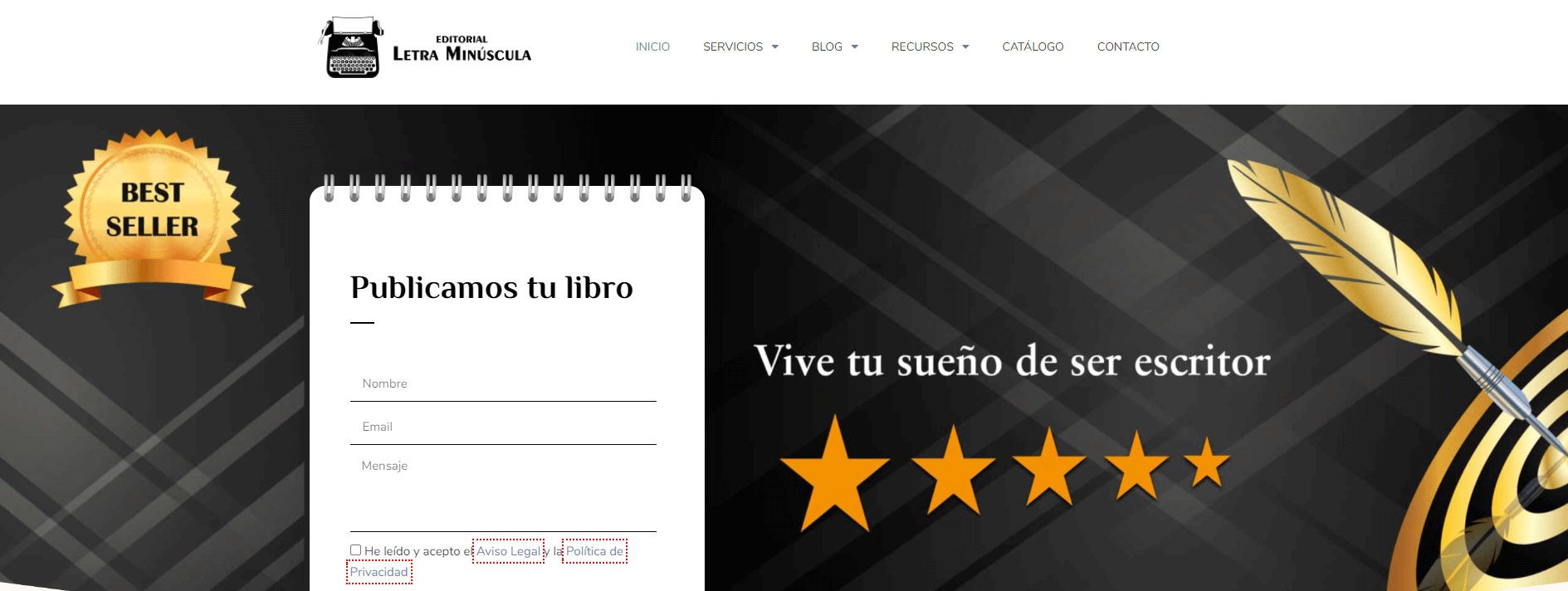 Mejores editoriales autoedición - El Quinto Libro