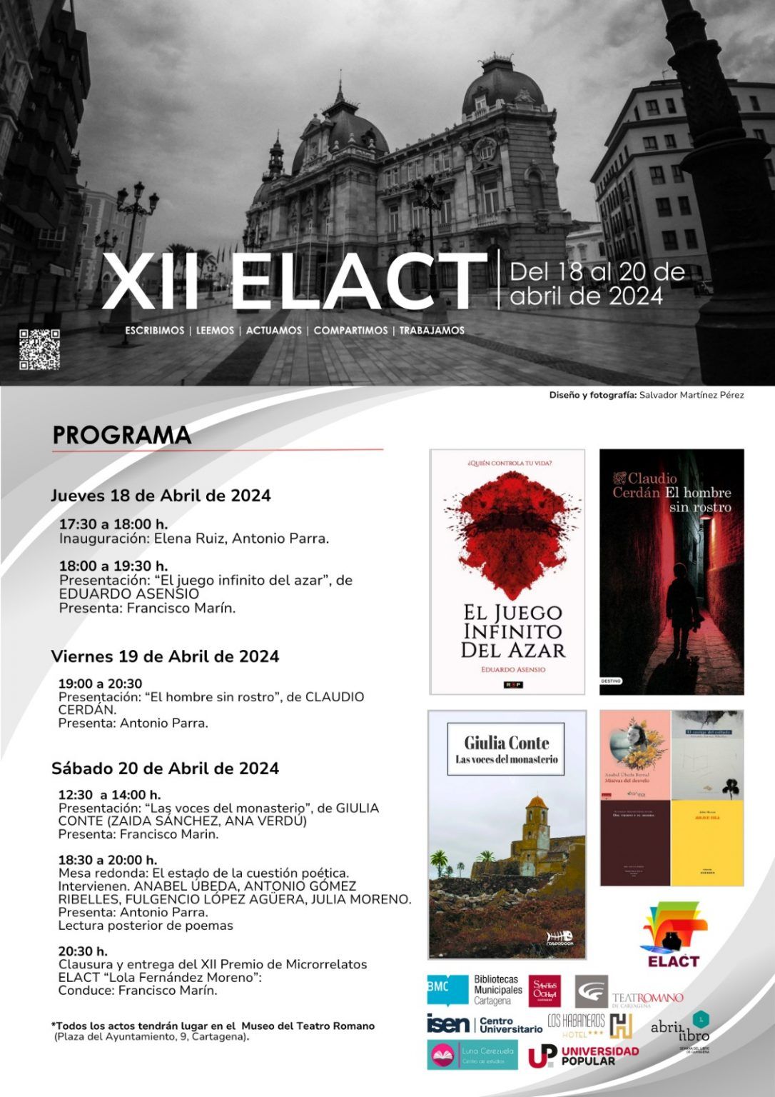 Programa XII ELACT y finalistas al Premio de Microrrelatos - El Quinto Libro